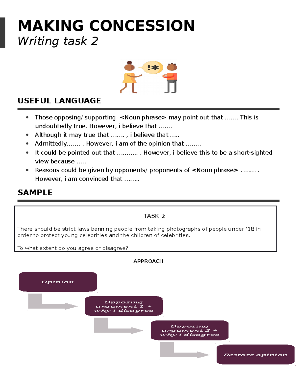 Concession - For eveyone who want to read and follow. - Business - Studocu