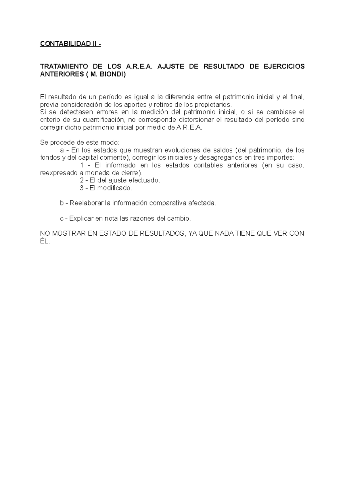 AREA explicacion y act que mando profesora - CONTABILIDAD II ...