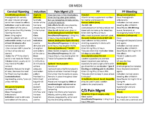 OB terminology and acronyms - ACRONYMS FOR OBSTETRICS 1 Women’s Health ...