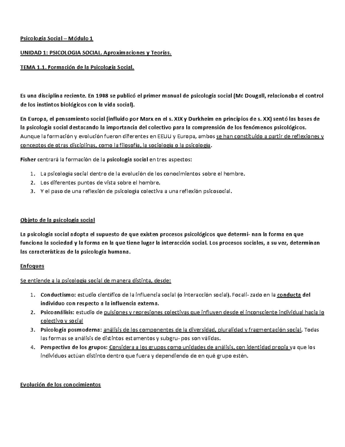 Psicologia social resumen y preguntero del primer y segundo parcial - Warning: TT: undefined ...