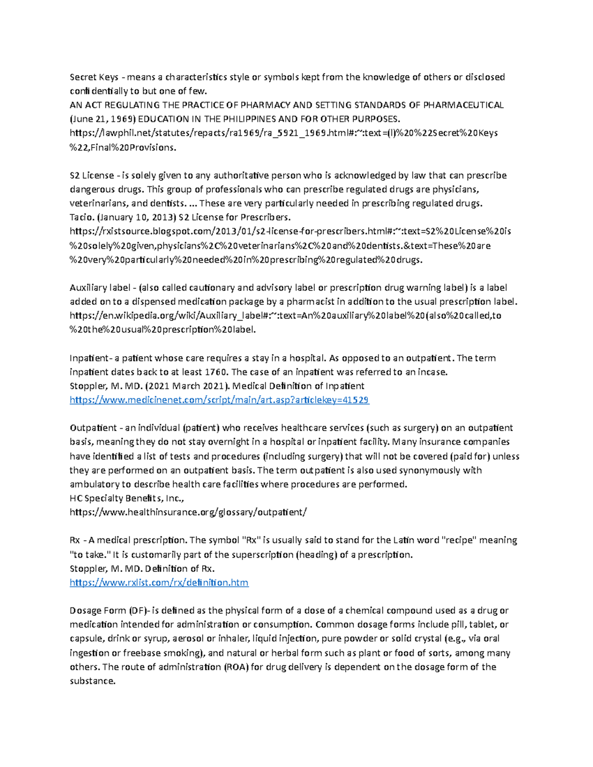 Secret Keys - Definition of terms - Secret Keys - means a ...