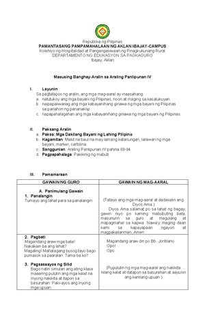 FS 2 Learning Episode 6 Enhancing a Face to Face Learning Environment ...