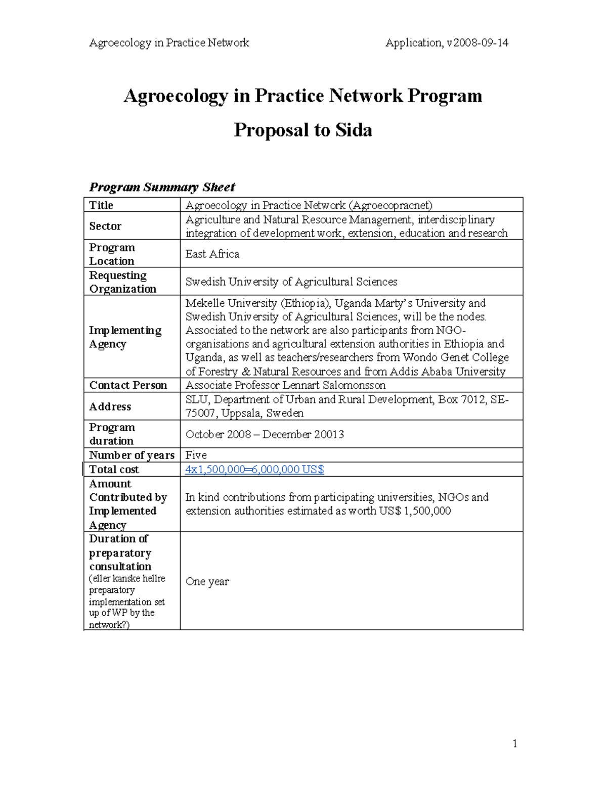 Agroecopracnet-application-v080914 3 - Agroecology in Practice Network ...