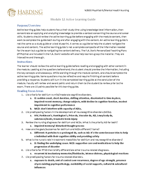 NURS+3500+Care+Plan+Map - Prework Care Plan Map N Nursing Diagnosis ...
