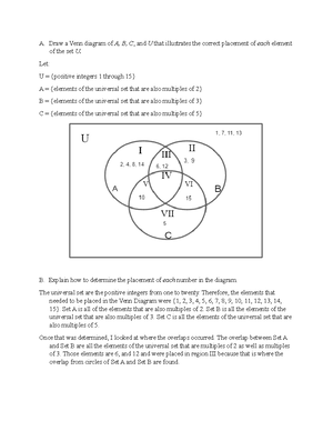 Task 1 - Task 1 - Kylie Wakefield Finite Math QTT Part 1: Computational Proficiency with Real ...