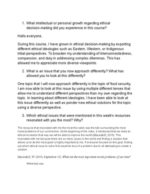 MAT 113 Dis 4 - Discussion Post - Review the Milestone Two Guidelines ...