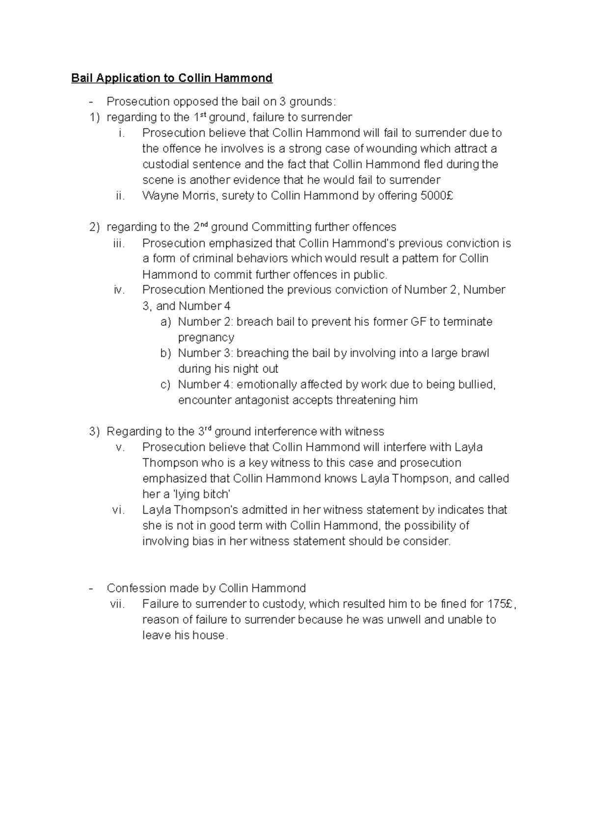Submit to Court Ws 2 reference script - Crim001 - BPP - Studocu