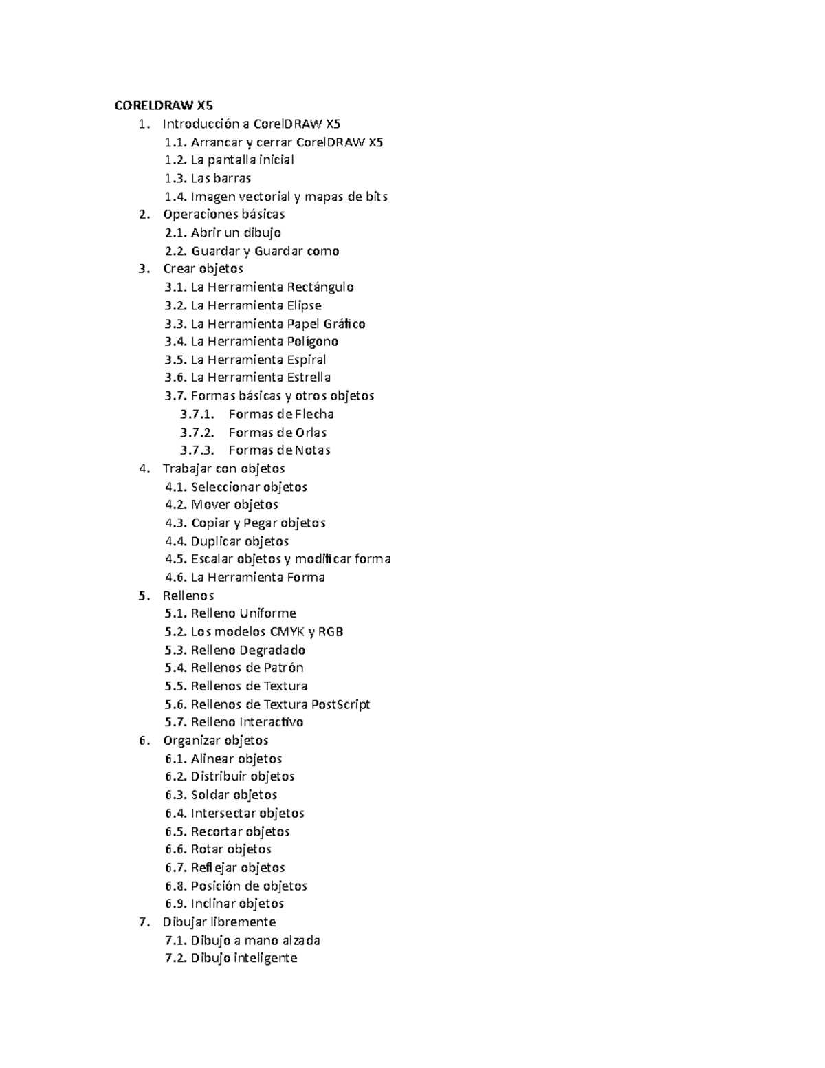 336516889-Temario-Corel Draw - CORELDRAW X Introducción a CorelDRAW X ...