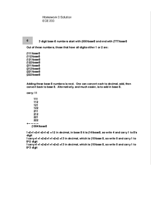 ECE200-Week 4 Recitation Ans - Contents 1 Problem 1 - 2 1 Solution 2 Problem 2 - 2 2 Solution 2. ...