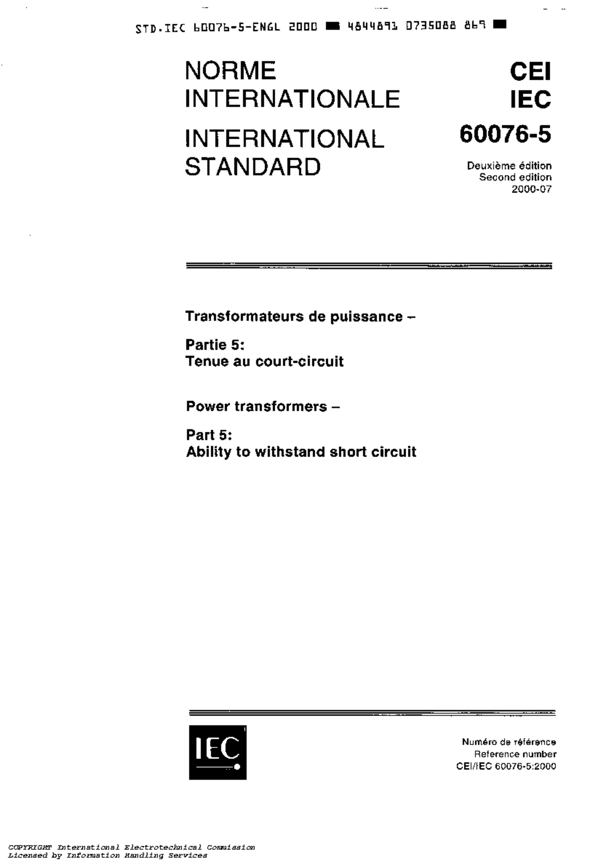 Iec-60076-5-power-transformers-ability-to-withstand-short-circuit ...