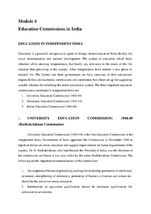 Indian constitution and education - MODULE 2 – INDIAN CONSTITUTION AND ...