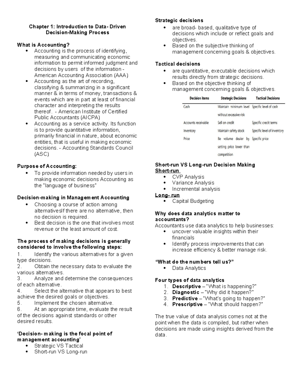 Lecture Notes of Chapter 1 - Chapter 1: Introduction to Data- Driven ...