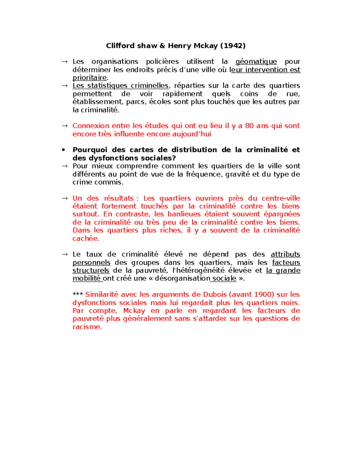 Page 2 - Notes de cours - Clifford shaw & Henry Mckay (1942) Les ...