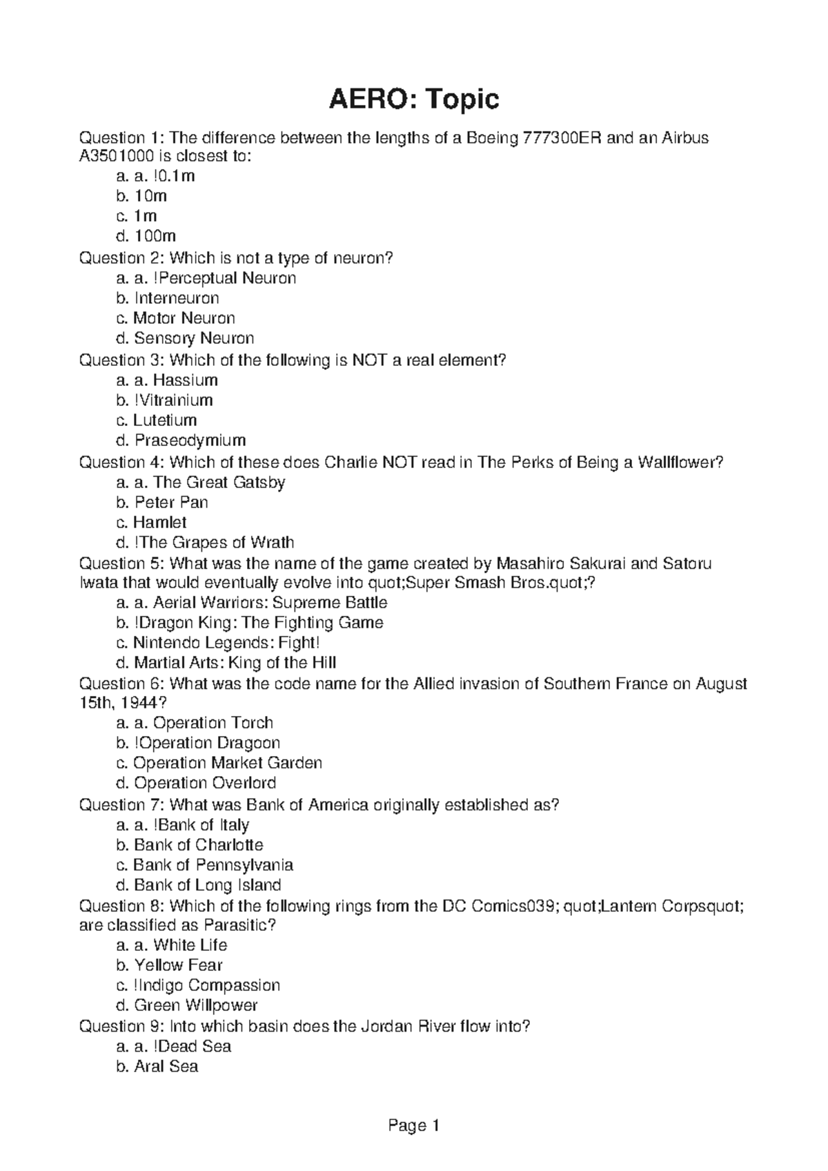 AERO332-Chapter-6 - AERO332 - AERO: Topic Question 1: The difference ...
