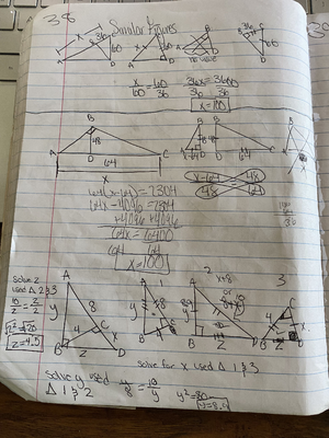 Completed Notes Algebra 2 Trig Unit Circle Quadrant 2 and 3 2 28 23 ...