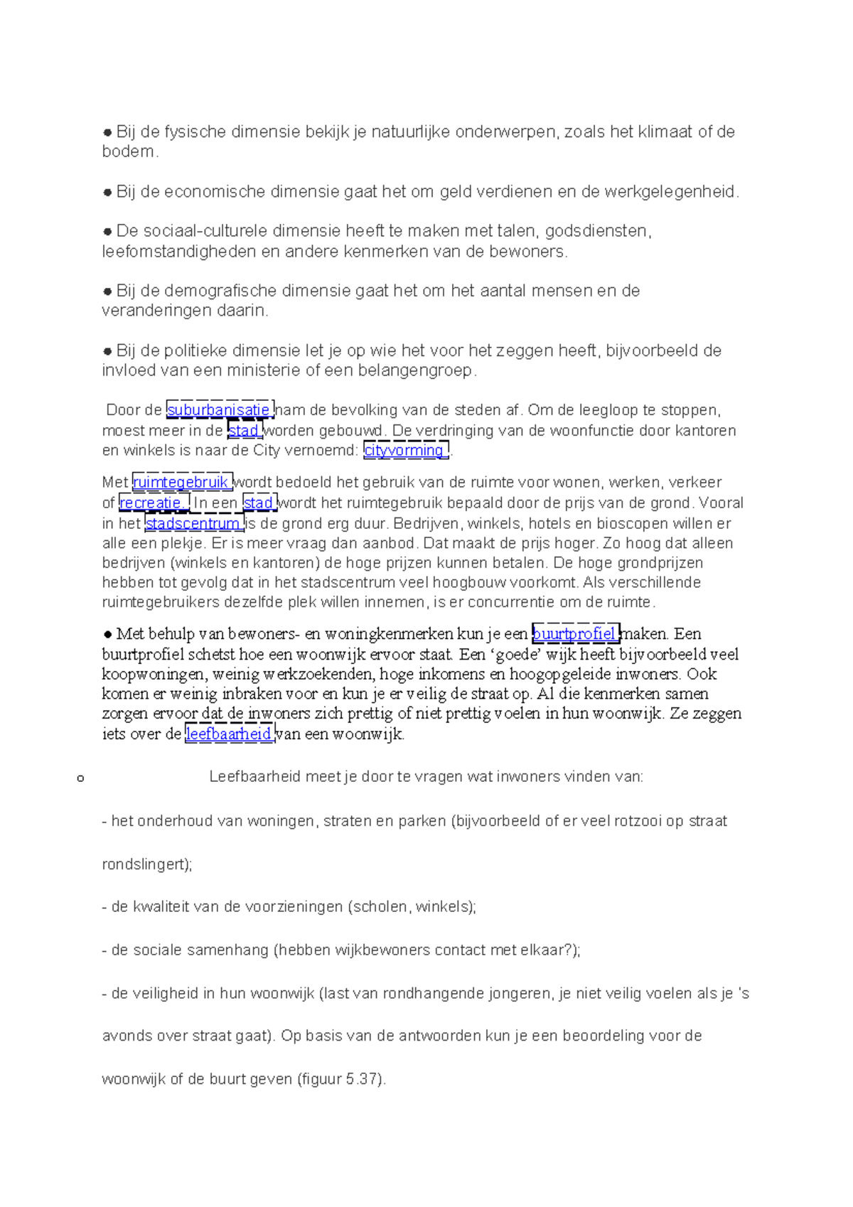 Aardijkskunde b-boek h2 - Bij de fysische dimensie bekijk je ...