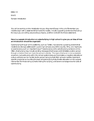 ENG110 Unit 4 Assignment: Issue Prewrite Submission Link - Unit 4 ...