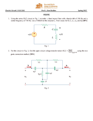 QUIZ 4 for electric circuit - Studocu