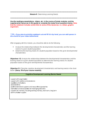 Module 3 Notebook - Updated - - Studocu