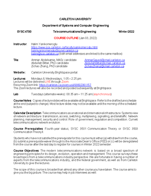 Detailed Design Template - SYSC Computer Systems Development Project - Studocu