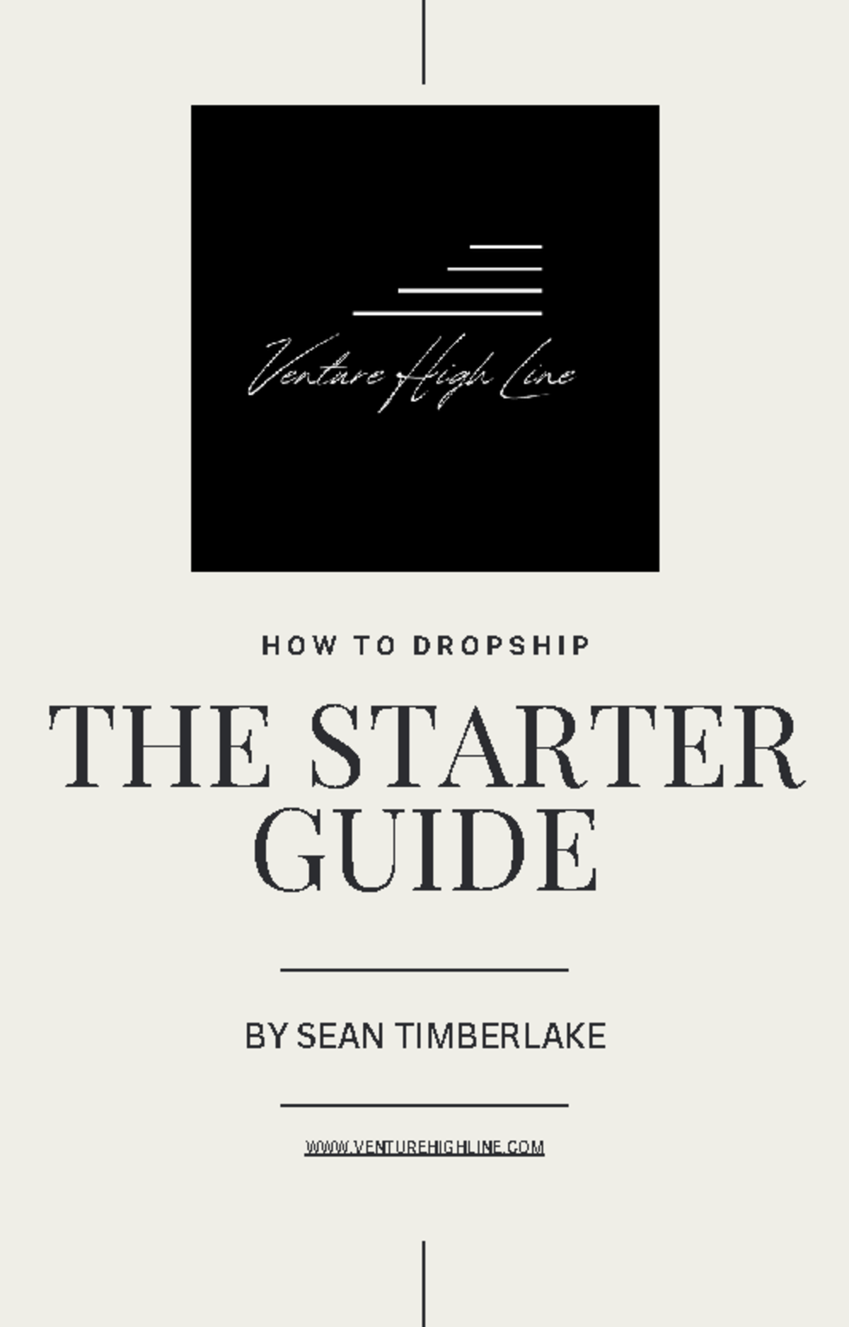 FREE Dropshipping Guide Ebook - H O W T O D R O P S H I P THE STARTER ...