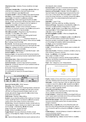Week 4 Tutorial - SCE1260 – Week 4 – Notetaking Framework Week 3 in Review... ACROSS 4. Which ...
