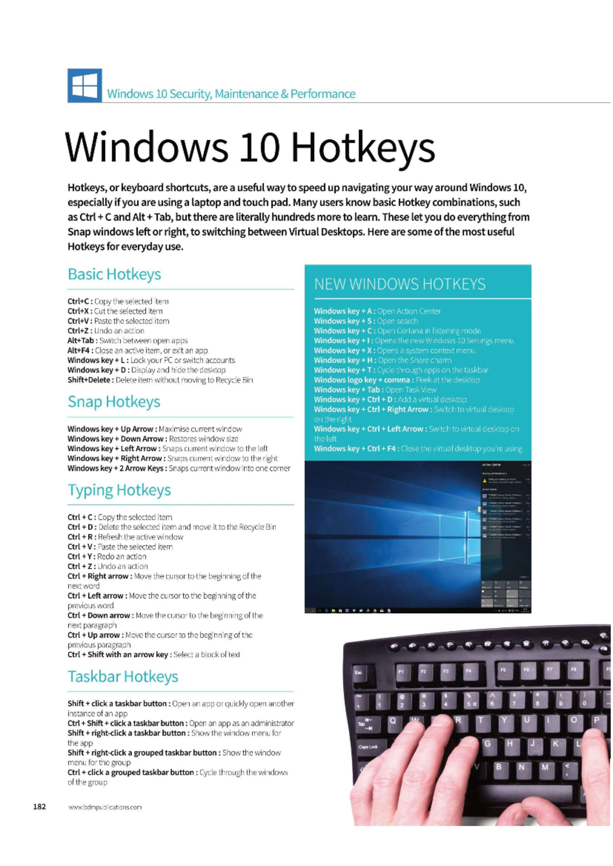 Hotkeys - maths - Windows 10 Security, Maintenance Performance Windows ...