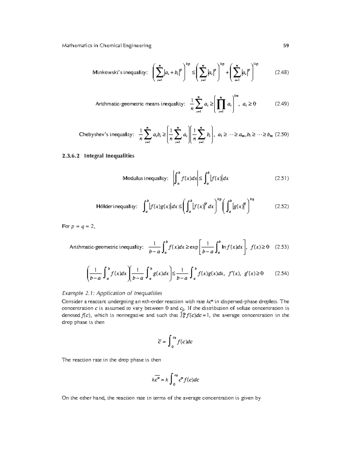 Albright's Chemical Engineering - Mathematics in Chemical Engineering ...