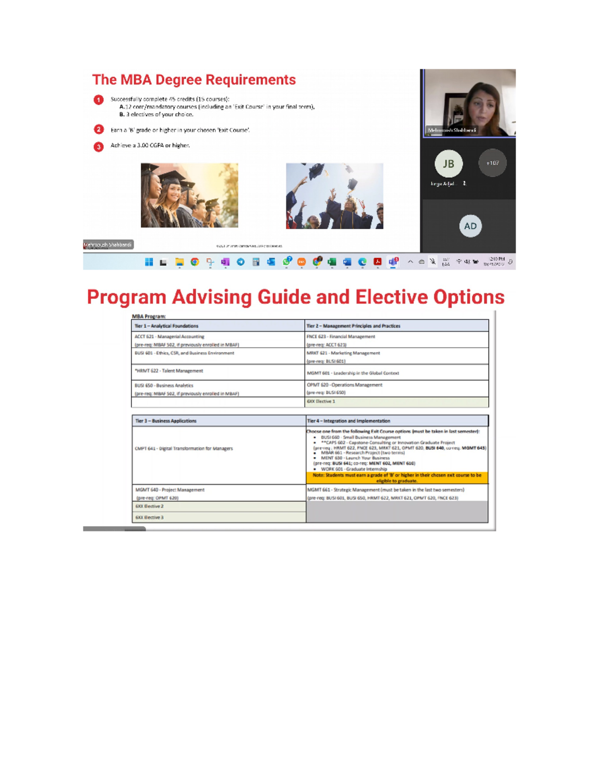Exit courses UCW MBA - Lecture - HRMG3105 - Studocu