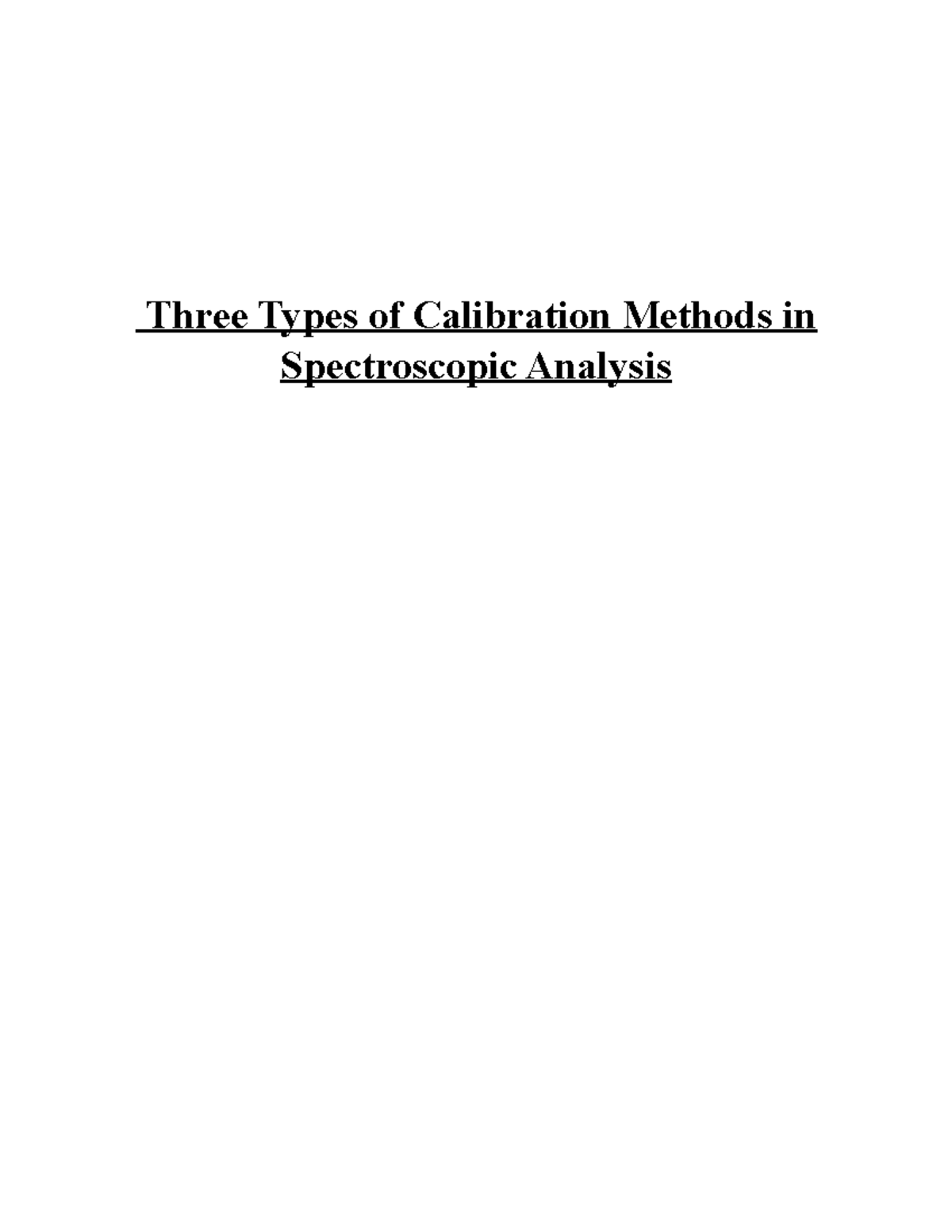 3Typesof Calib Method - ... - Three Types of Calibration Methods in ...