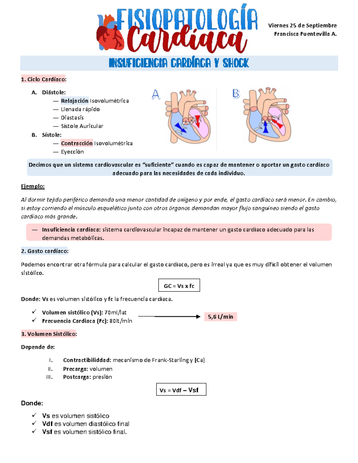 Clase 1 pt2 - Sistema Cardiovascular - Warning: TT: undefined function: 32 Warning: TT ...