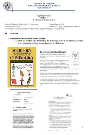 Narrtive-NLC - Narrative report about National Learning Camp - Republic ...