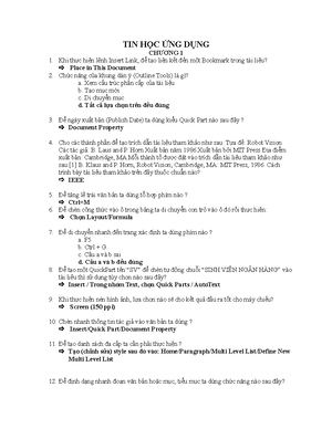 Sách - Tong hop Tai lieu HDHT THUD - Final - TRƯỜNG ĐẠI HỌC NGÂN HÀNG TP. HỒ CHÍ MINH KHOA HỆ ...