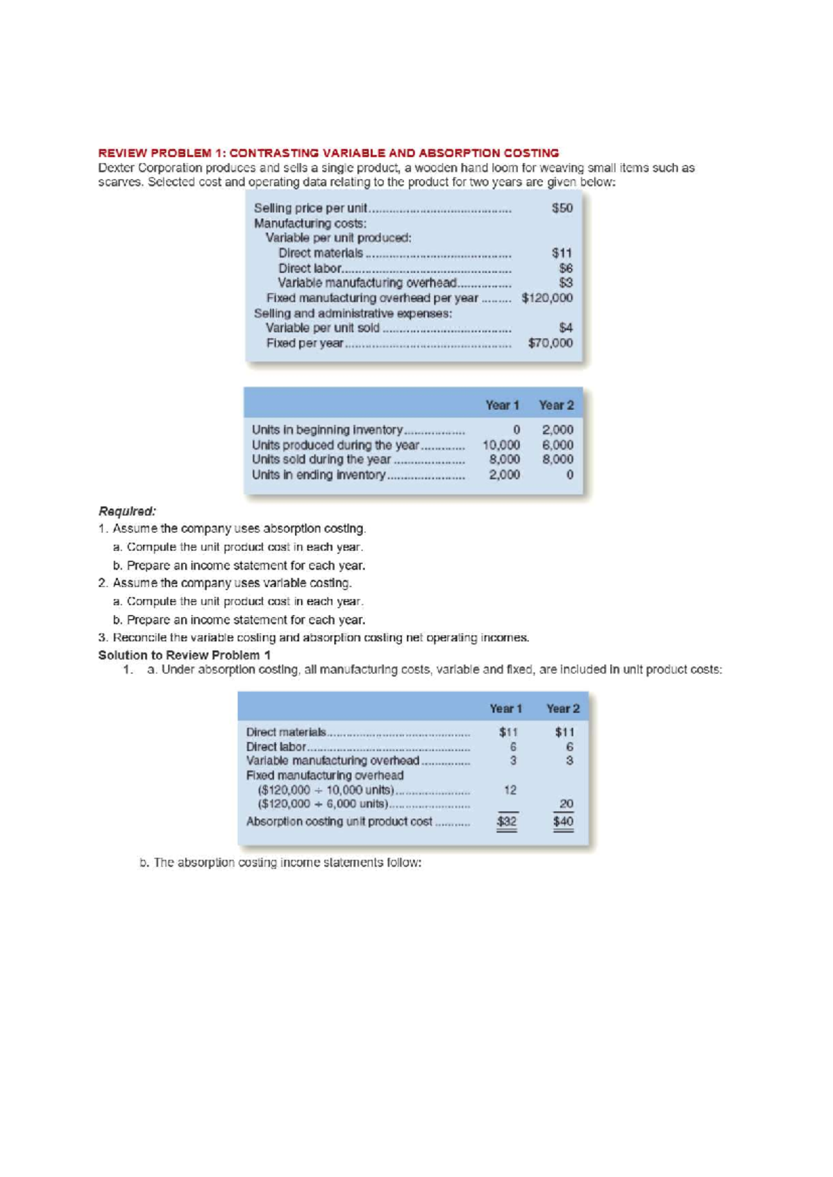 ABC Problem - ABC Chapter 8 - Project and Environmental Management - Studocu