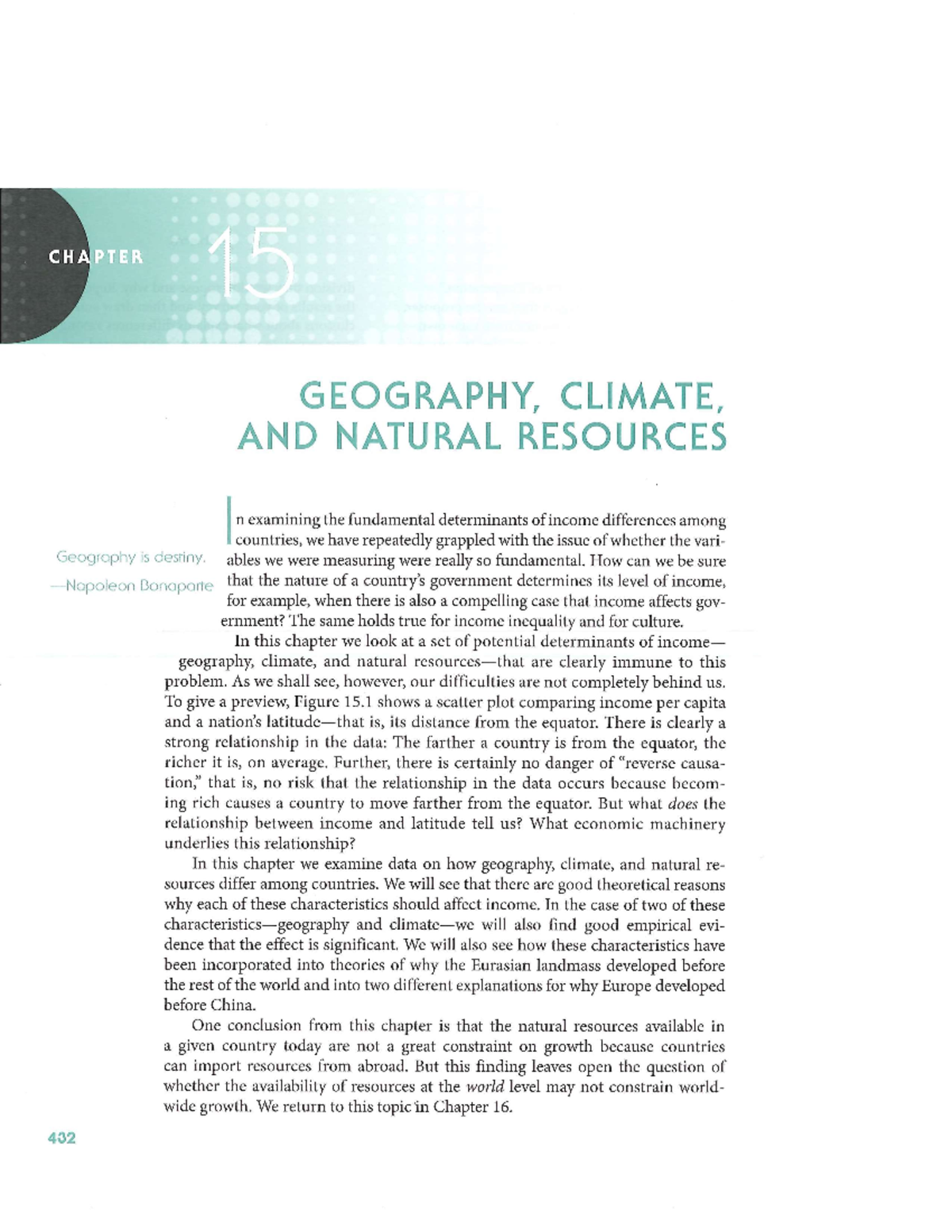 1. Geography, Climate, and Natural resources - BADM 204 - Studocu