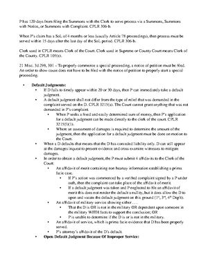 BILL OF Particulars - Lecture notes 6 - New York Practice 2021 Lecture ...