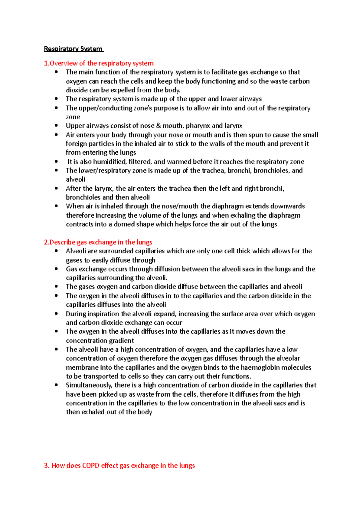 Script - Respiratory System 1 of the respiratory system The main ...