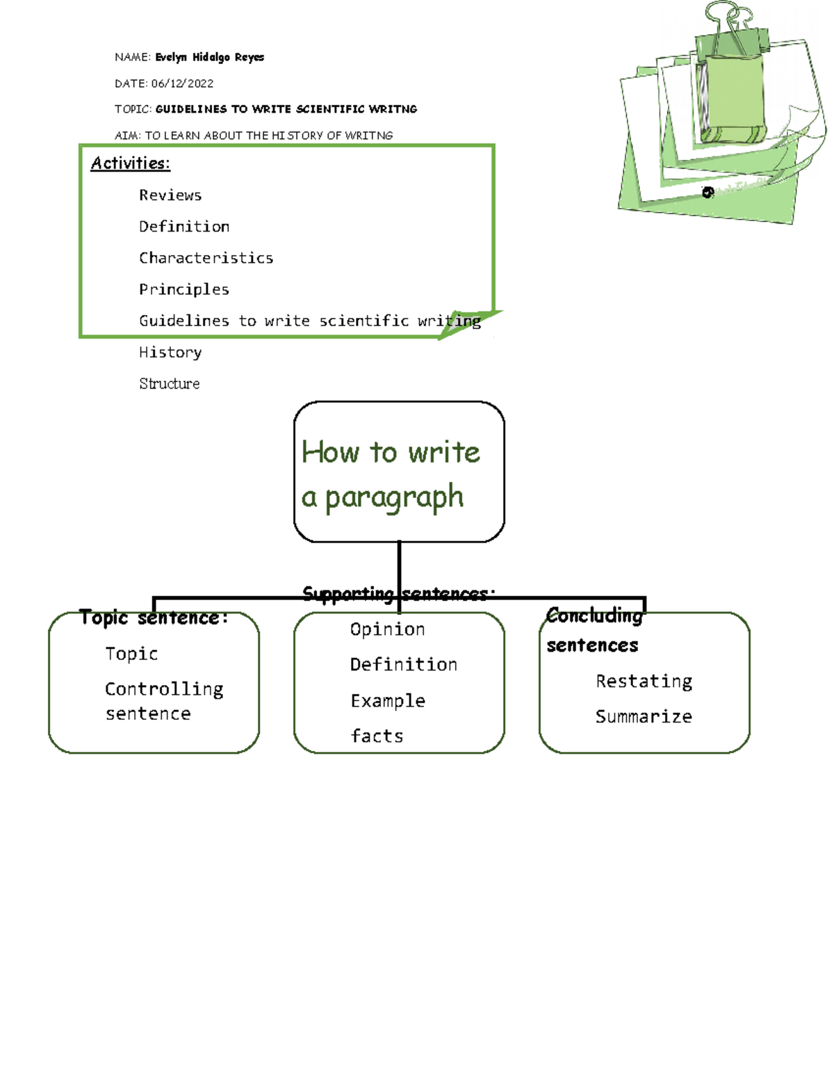 06 - how to write an academy essay - How to write a paragraph Topic ...