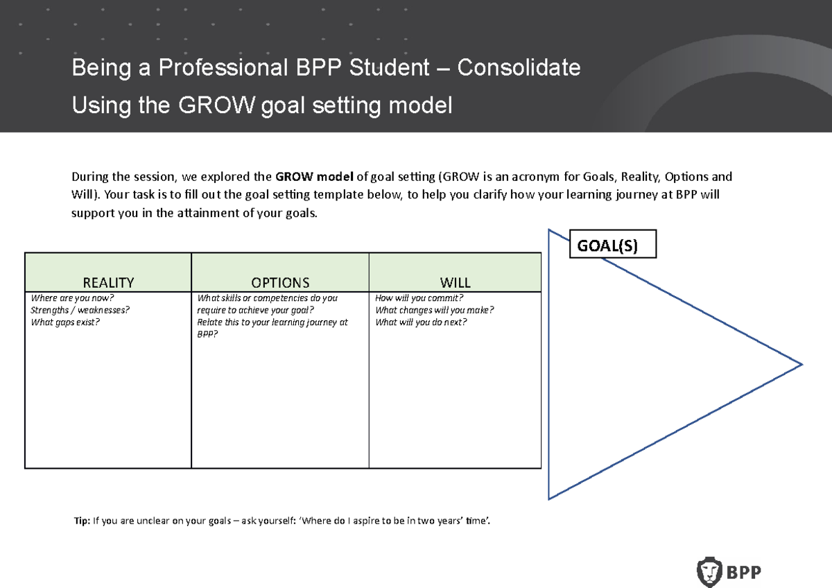 Being+a+Professional+BPP+Student+-+Consolidate+Activity - Being a ...