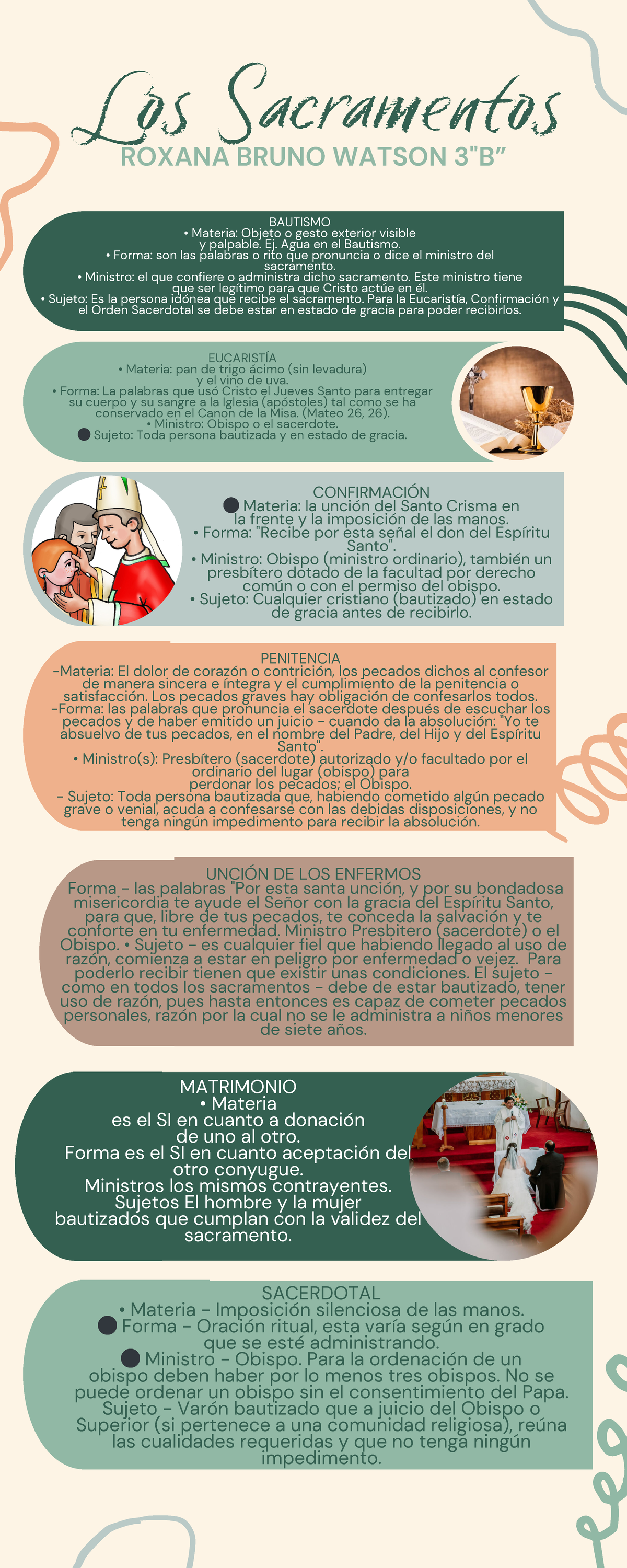 Infografia linea de tiempo formas curvas verde y marron - Los ...