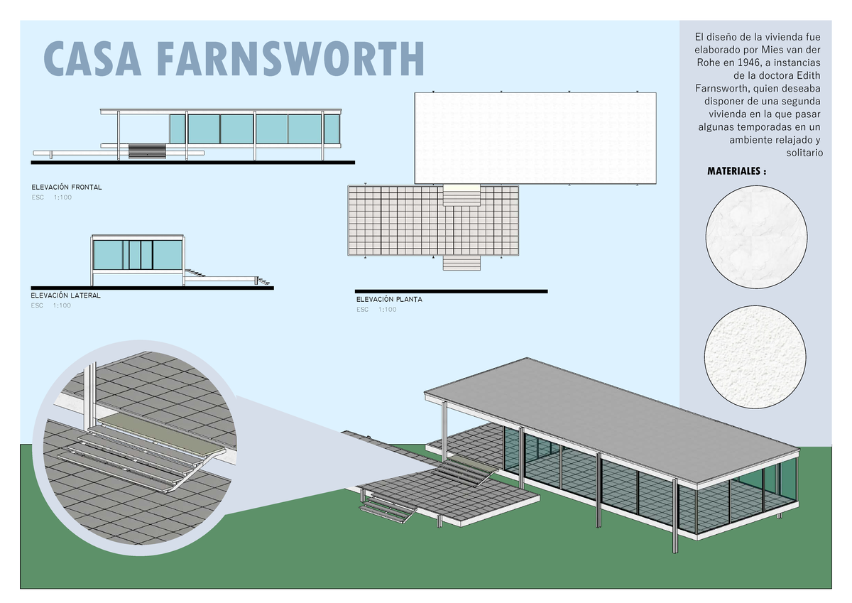 Panel Farnsworth - Diseño Digital II - ELEVACIÓN FRONTAL ESC 1 ...