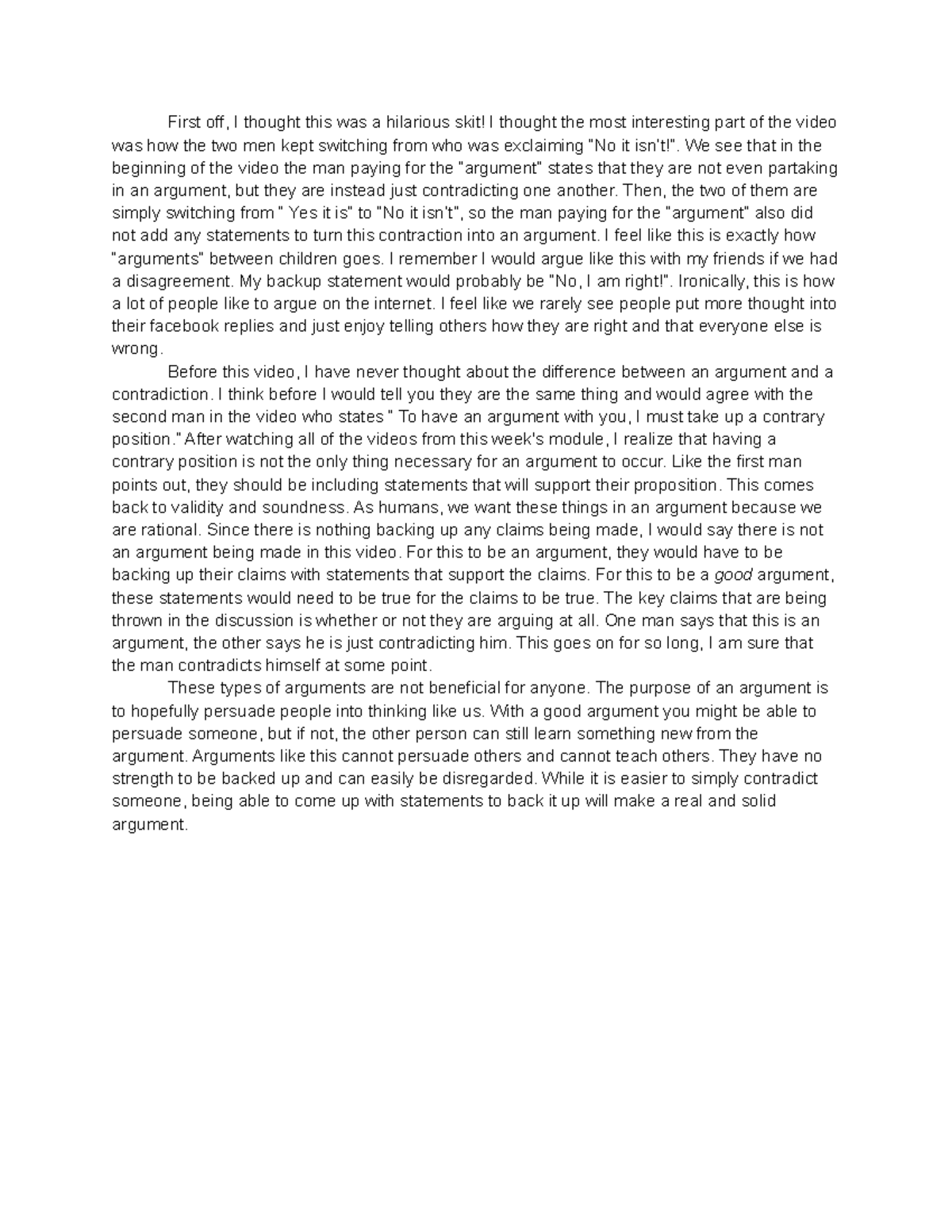 Video reaction Monty Python - First off, I thought this was a hilarious ...