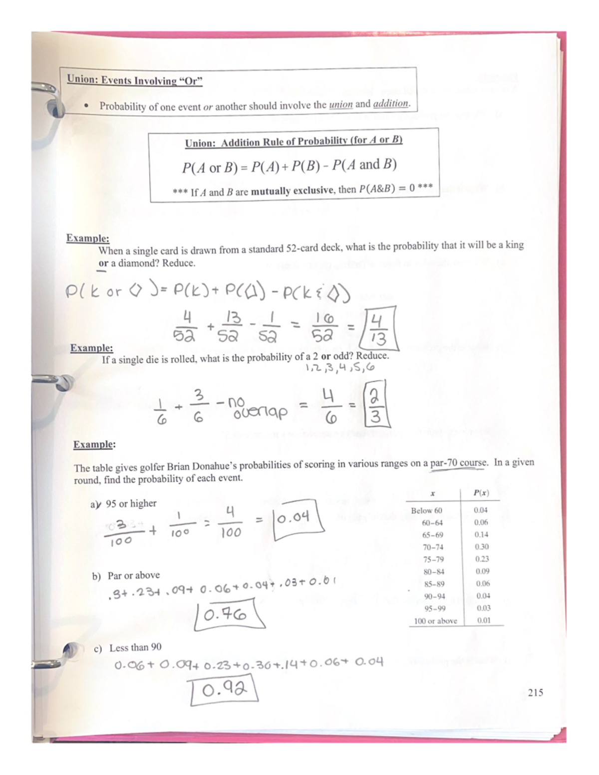Math 139 notes for exam 5 (dragged) - MATH 139 - Studocu