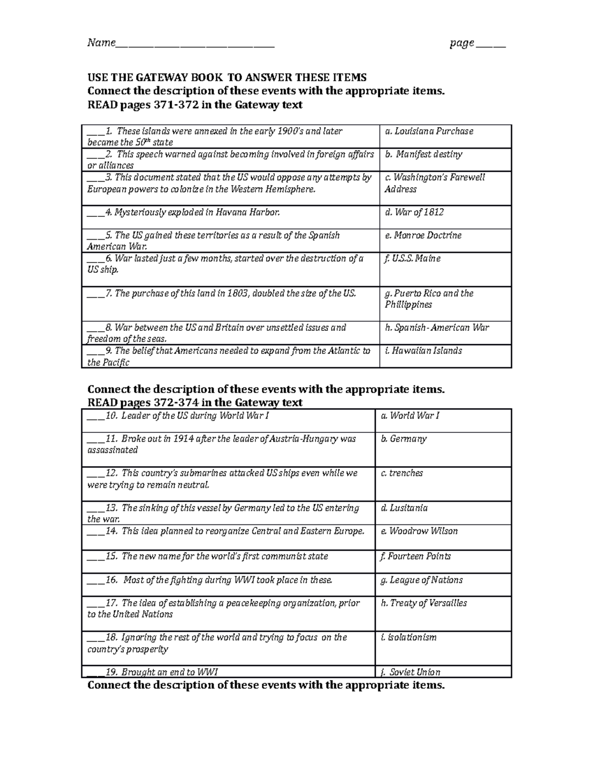 5.03 Foreign policy activity Edited - Name ...