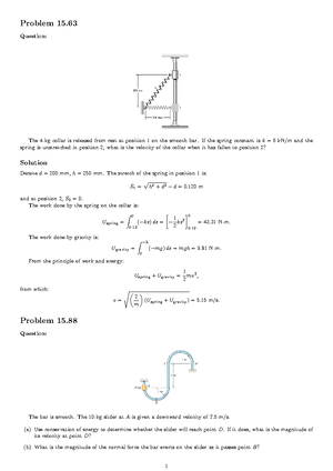 Dynamics Exam 2 Summary: Kinematics, Reference Frames, and Rigid Bodies ...