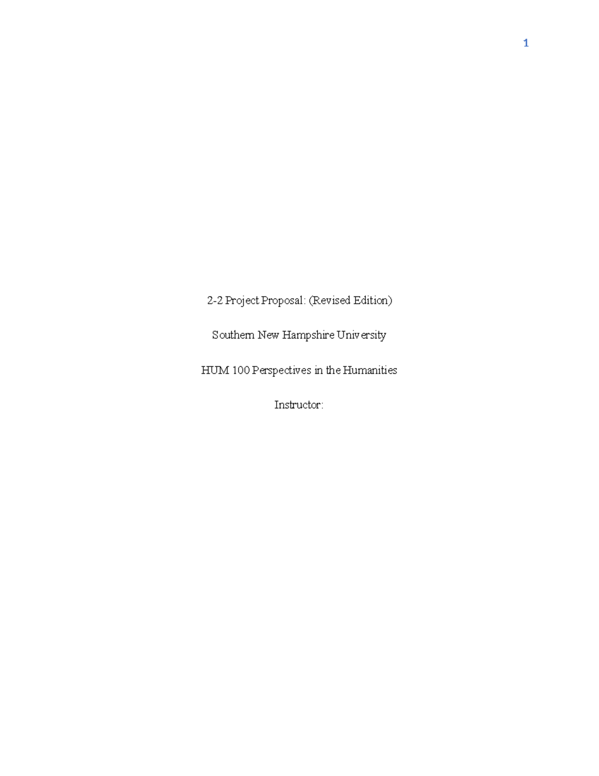 2-2 Project Proposal - Revised Edition - 2-2 Project Proposal: (Revised ...