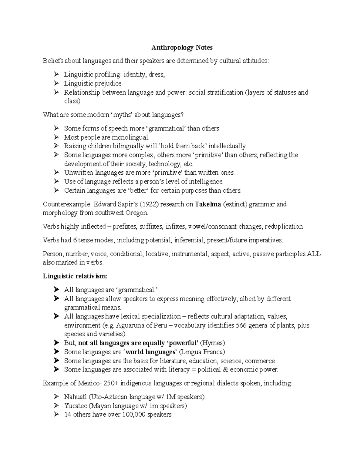 Anthropology Notes - Raising children bilingually will them ...