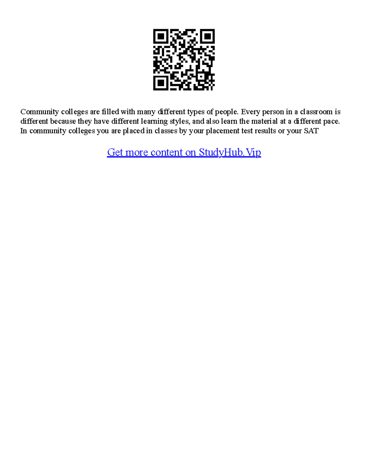 Examples Of College Compare And Contrast Essays - Community colleges ...