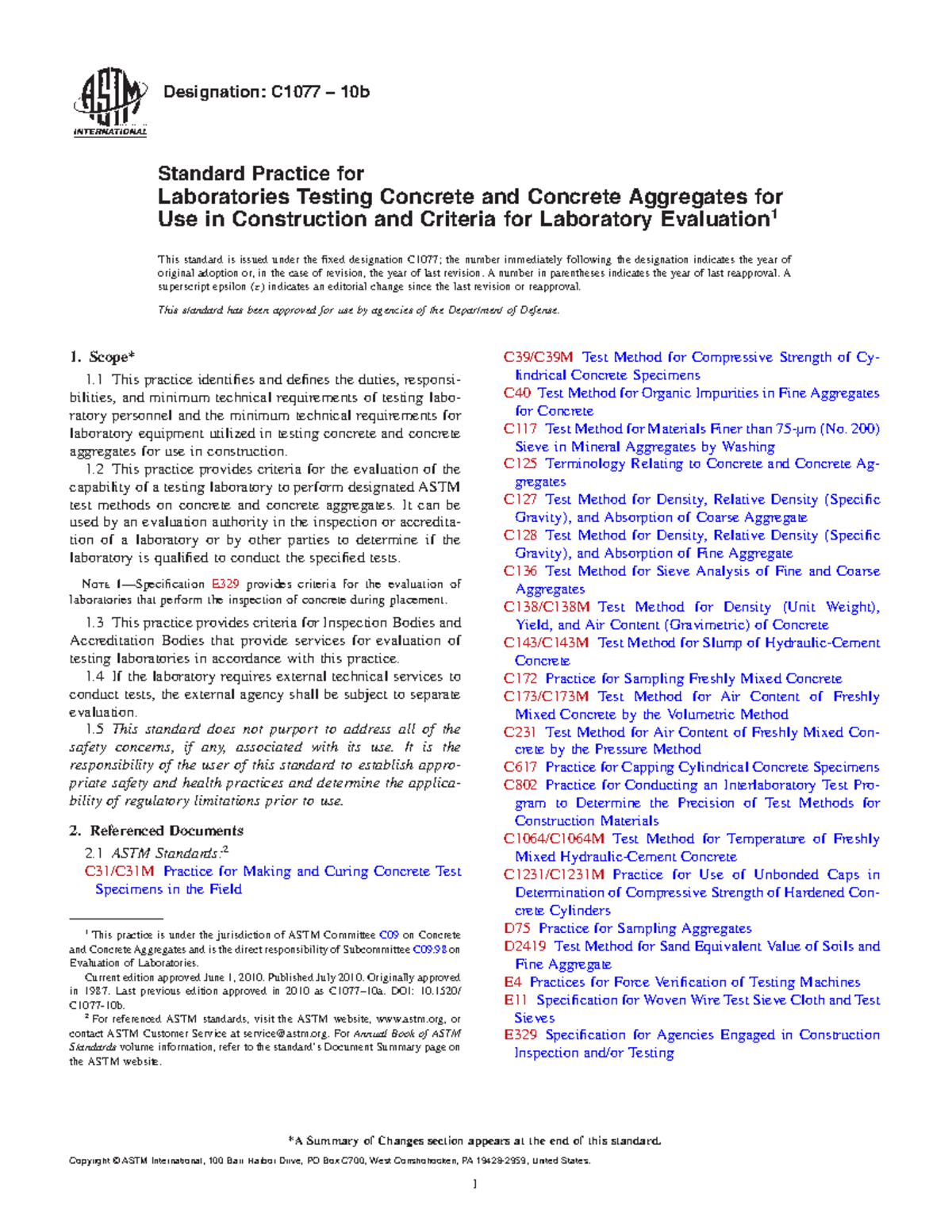 Kupdf - NORMA ASTM - Designation: C1077 – 10b Standard Practice for ...