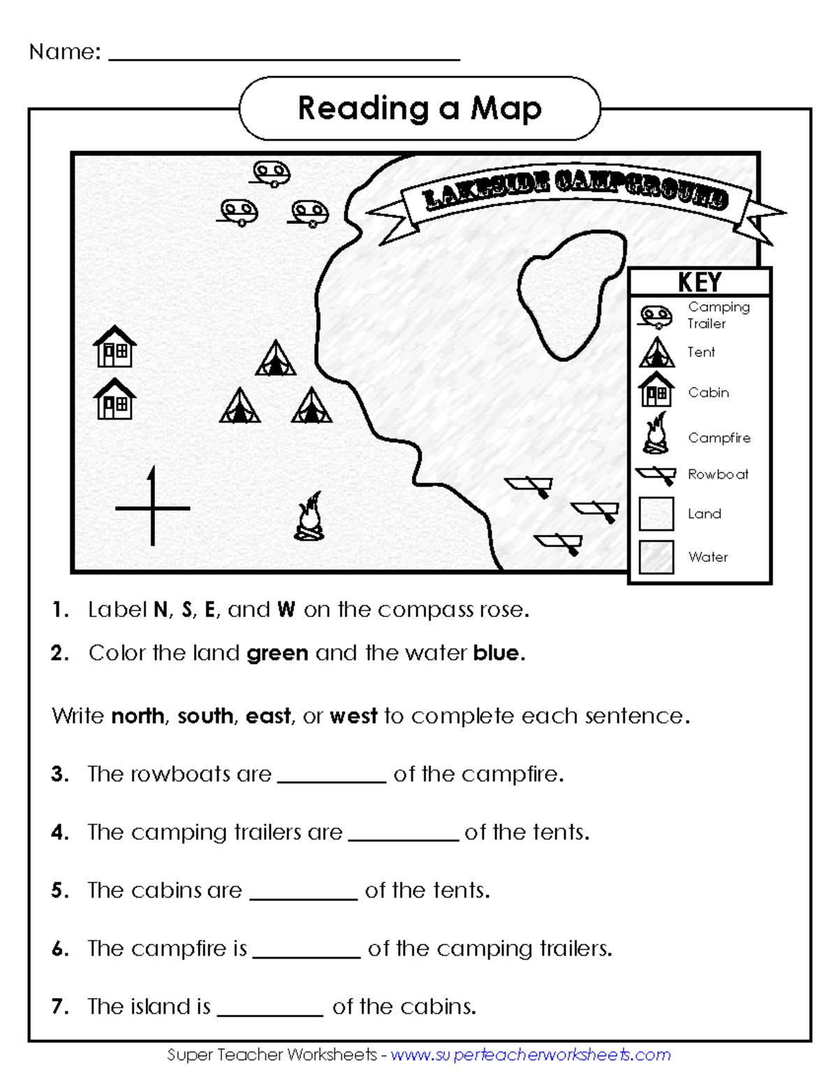 Map Reading-map Wmznm - Something Something - BA123 - Name: Super ...